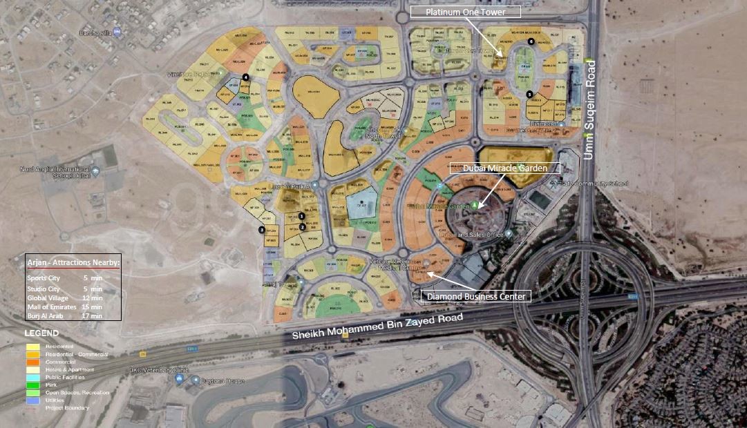 Arjan Dubai Master Plan